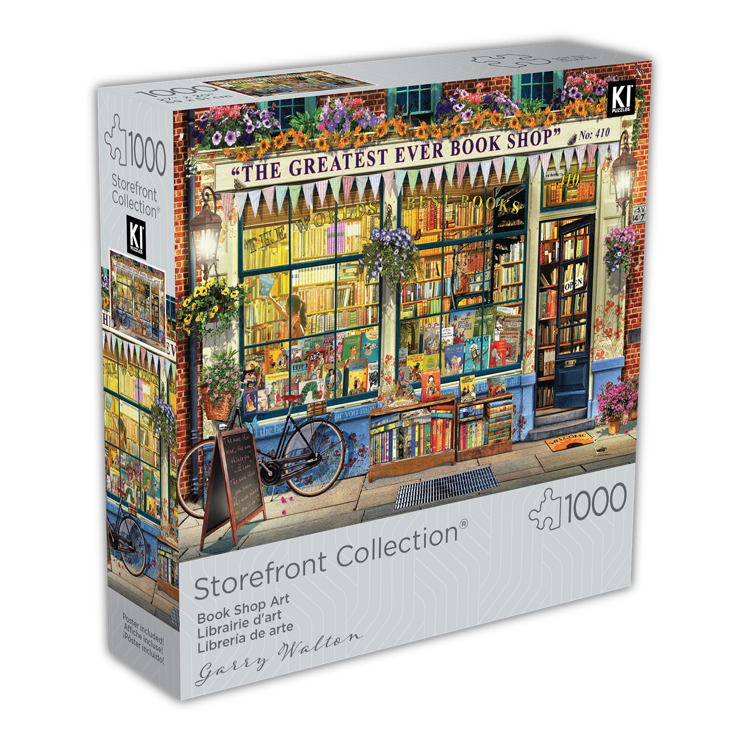 Buy Storefront collection - book shop art, garry walton (1000pcs ...