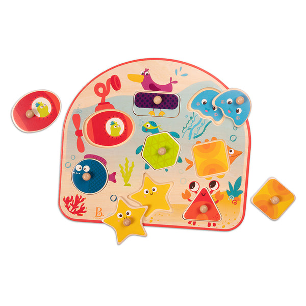 Buy Sea treasures (peg puzzle) Puzzle | Jigsaw Jungle