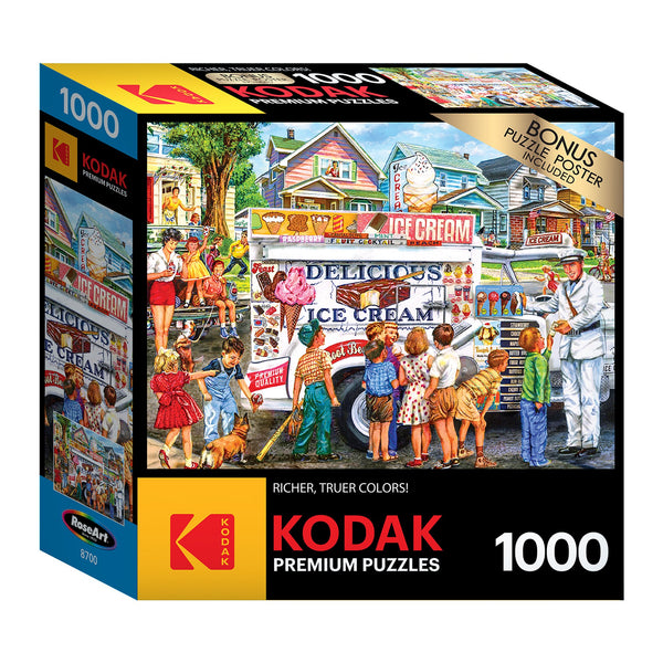 Buy Kodak - ice cream truck day, ed wargo (1000pcs) Puzzle | Jigsaw Jungle