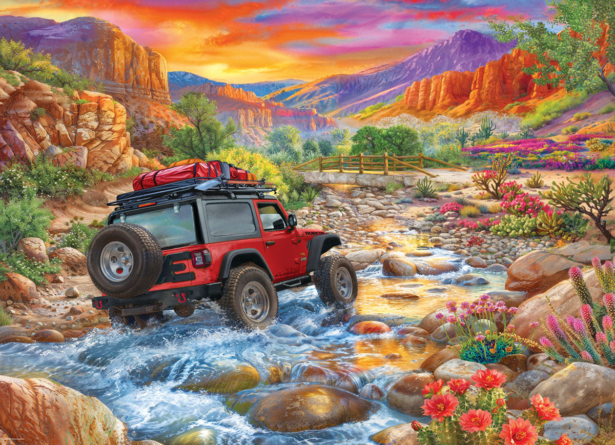 Buy Jeep - rocky ride, chris bigelow (1000pcs) Puzzle | Jigsaw Jungle