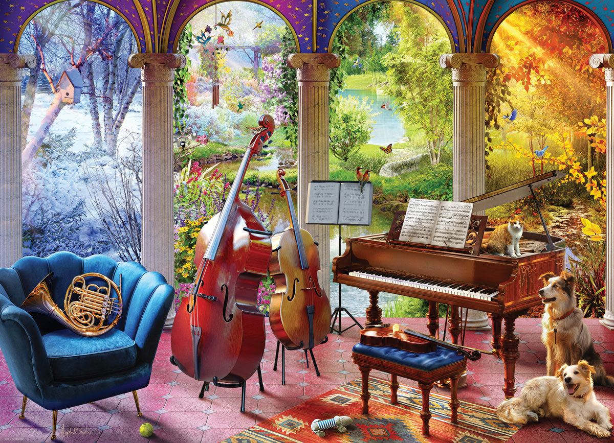 Buy The four seasons, angelo bonito (1000pcs) Puzzle | Jigsaw Jungle