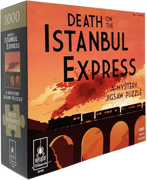 Buy Classic murder mystery puzzle - death on the instanbul express ...