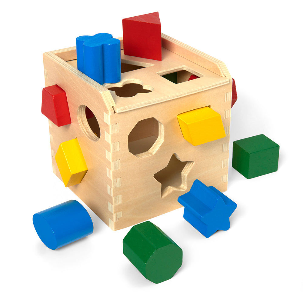 Buy Melissa & doug shape sorting cube Puzzle | Jigsaw Jungle