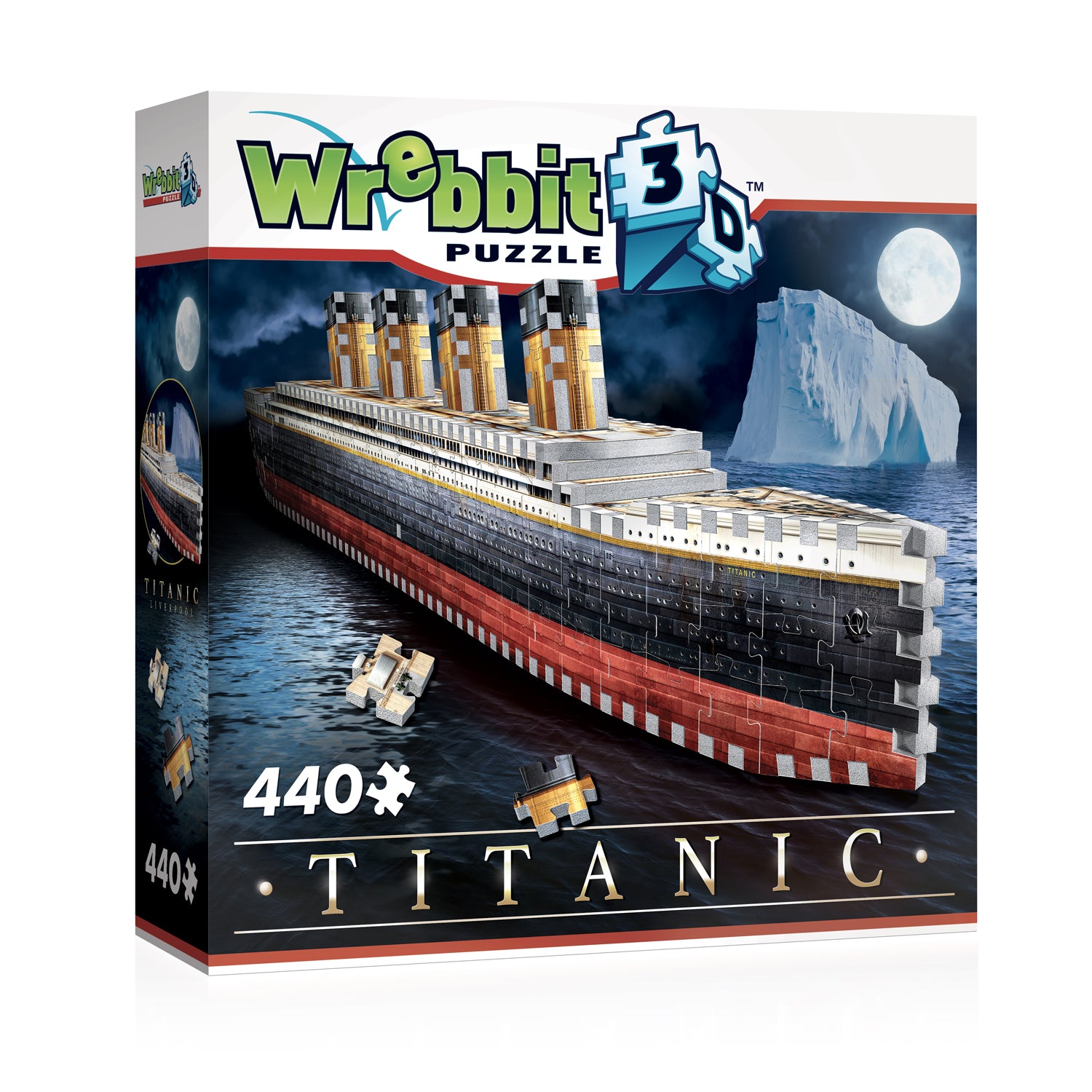 Buy Titanic (3d puzzle) (440pcs) Puzzle | Jigsaw Jungle