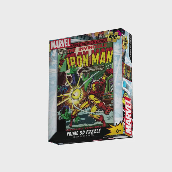 Buy Marvel comics - iron man (3d puzzle) (300pcs) Puzzle | Jigsaw Jungle