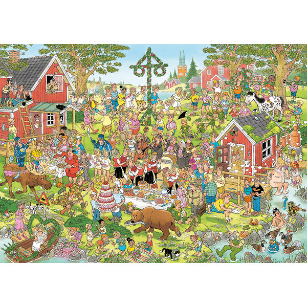 Buy Midsummer festival, jvh (1000pcs) Puzzle | Jigsaw Jungle