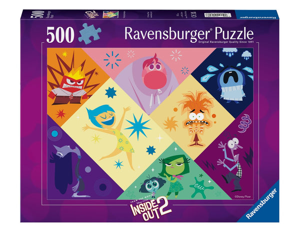 Buy Ravensburger disney pixar - inside out 2 (500pcs) Puzzle | Jigsaw ...