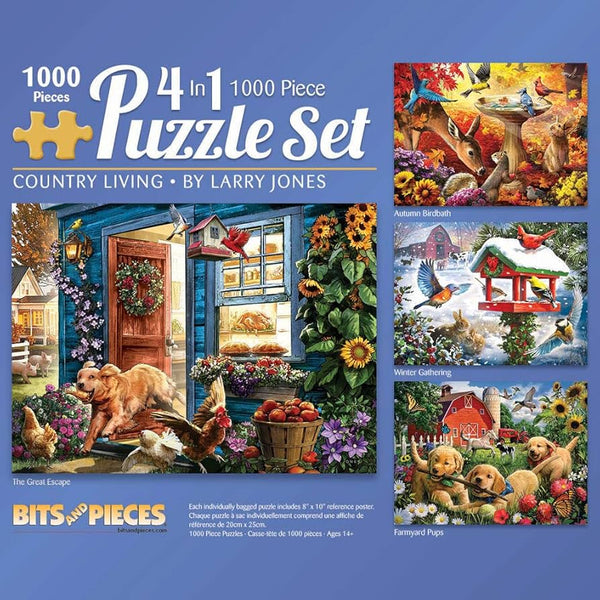 Buy Pfg country life 4-in-1 multipack (usage/used - puzzles for good ...