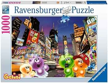 Buy Ravensburger gelini - time square (1000pcs) Puzzle | Jigsaw Jungle