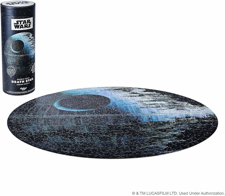 Acheter Star wars death star + trivia (1000pcs) (round) (double-sided ...