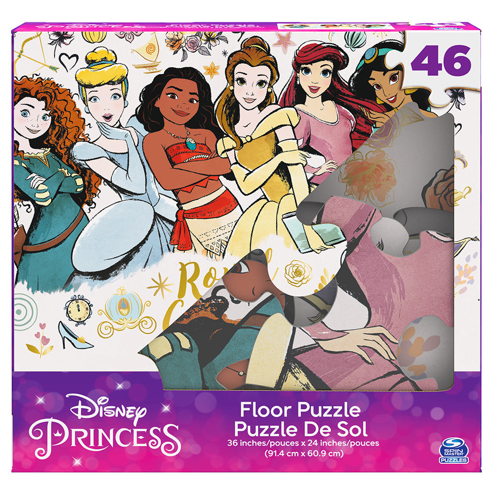 Buy Dmg disney princess floor puzzle (46pcs) (damaged box) Puzzle ...