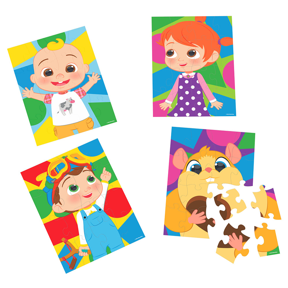 Buy Cocomelon (4 x 16pcs) Puzzle | Jigsaw Jungle