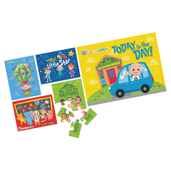 Buy Cocomelon 5-in-1 wood puzzles Puzzle | Jigsaw Jungle