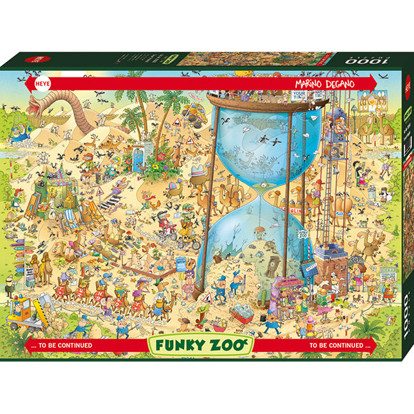 Buy Funky zoo: desert habitat, marino degano (1000pcs) Puzzle | Jigsaw Jungle