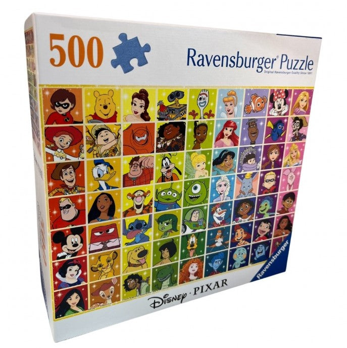 Buy Ravensburger disney & pixar - colour palette (500pcs) Puzzle ...