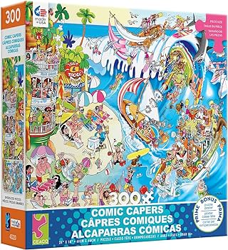 Buy Comic capers - the wave Puzzle | Jigsaw Jungle