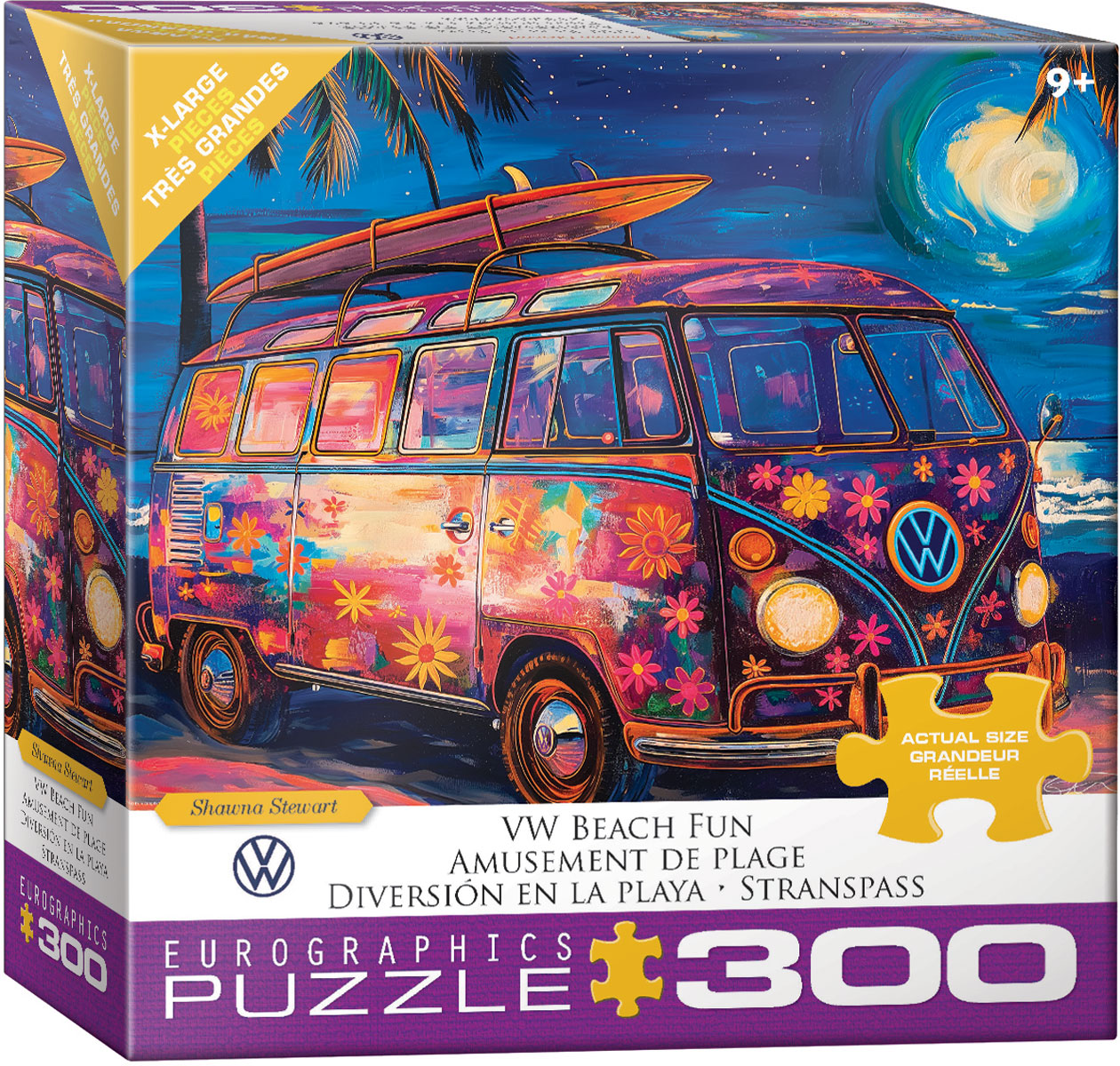 Buy Vw - beach fun, shauna stewart (300xlpcs) Puzzle | Jigsaw Jungle