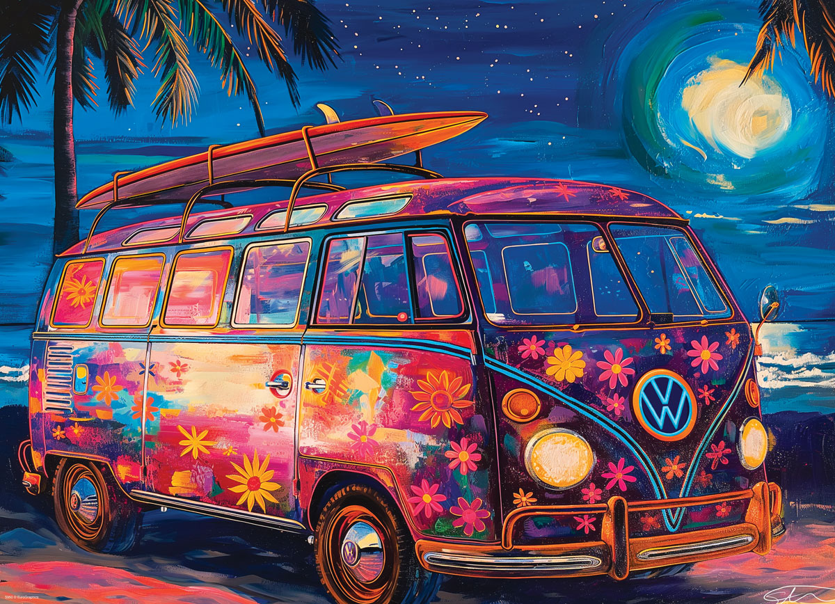 Buy Vw - beach fun, shauna stewart (300xlpcs) Puzzle | Jigsaw Jungle
