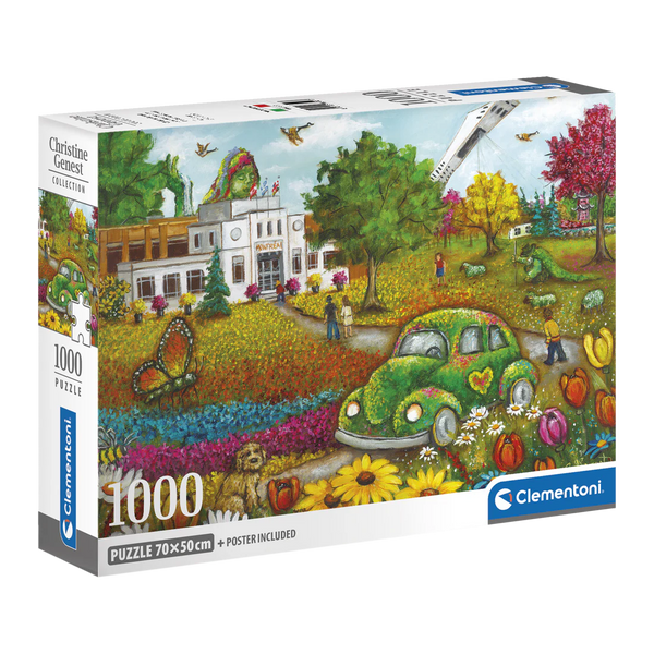 The botanical garden - le jardin botanique, christine genest (1000pcs ...