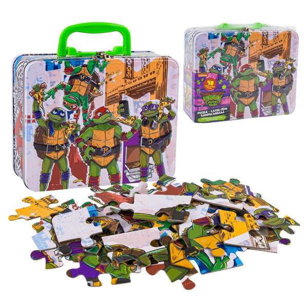 Buy Teenage mutant ninja turtles tin lunch box (48pcs) Puzzle | Jigsaw ...