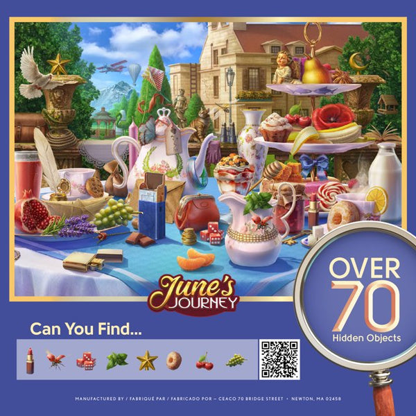 Buy Seek & find: june's journey - tea time at icarus (1000pcs) Puzzle ...