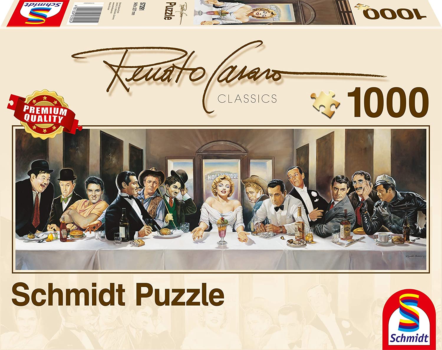 Buy Celebrity dinner, renato casaro (1000pcs) Puzzle | Jigsaw Jungle