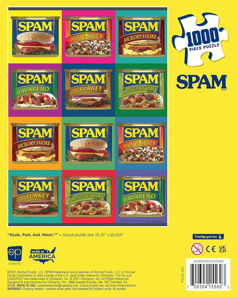 Buy Spam - sizzle. pork. and. mmm (1000pcs) Puzzle | Jigsaw Jungle