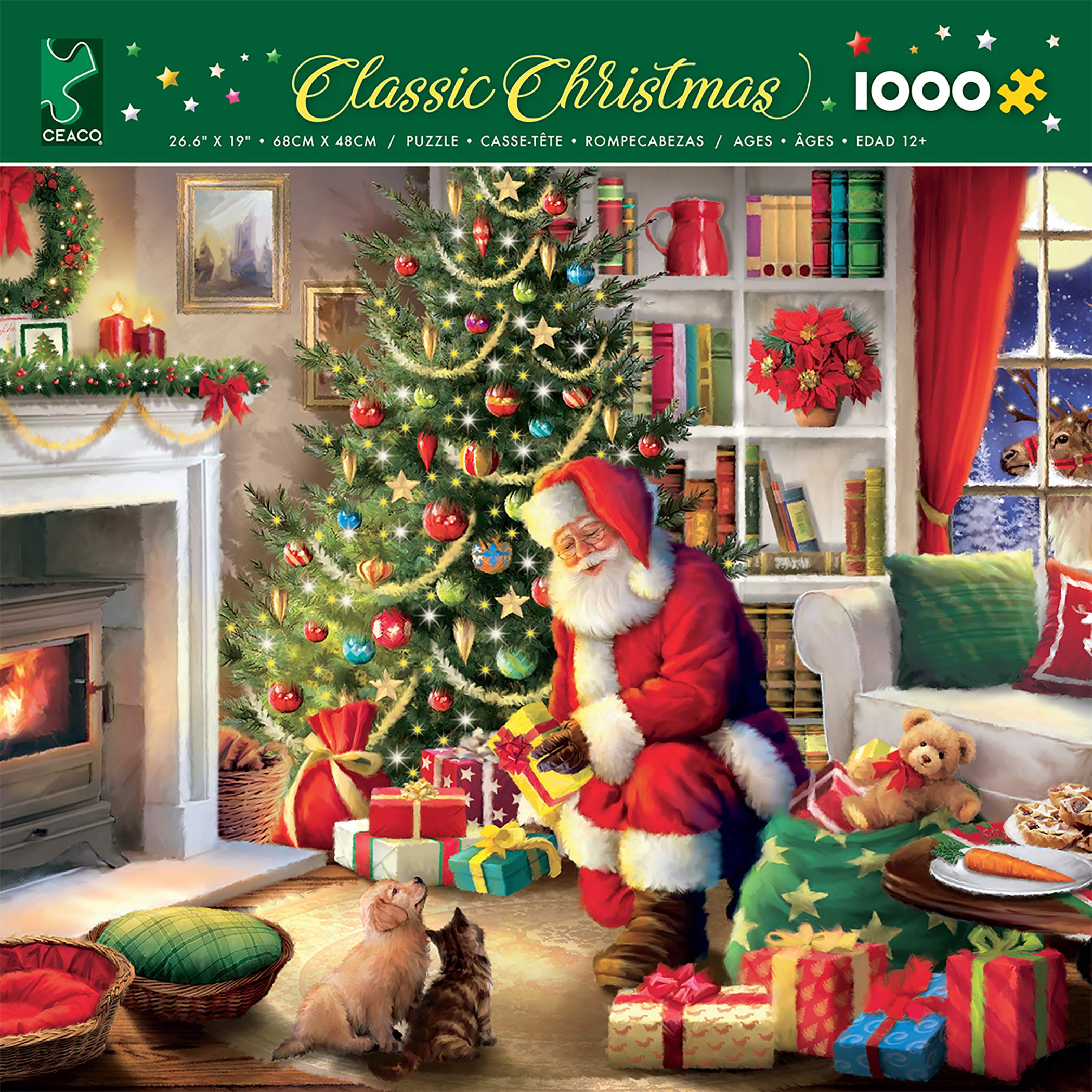 Buy Pfg classic christmas - santa's visit (1000pcs) (usage/used ...
