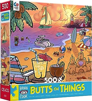 Buy Butts on things - suns out, brian cook (500pcs) Puzzle | Jigsaw Jungle