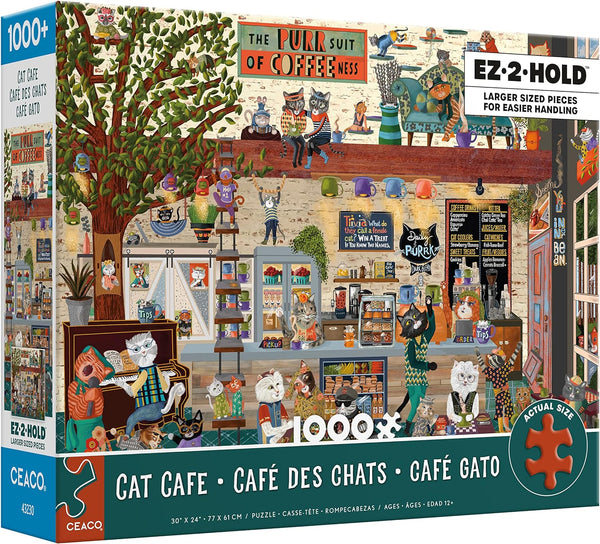 Buy Pfg cat cafe, cindy jackson (1000pcs) (ez-2-hold) (usage/used ...