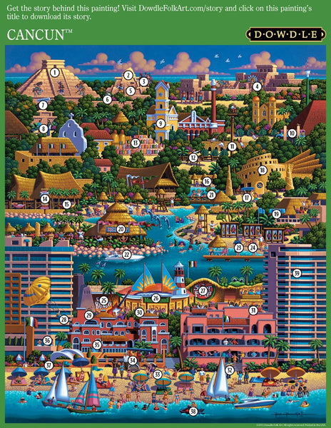 Buy Cancun (1000pcs) Puzzle | Jigsaw Jungle
