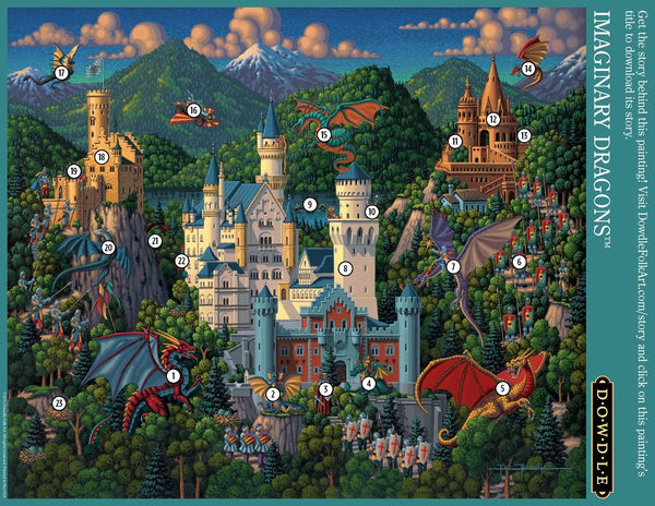 Buy Dowdle imaginary dragons (100pcs) Puzzle | Jigsaw Jungle