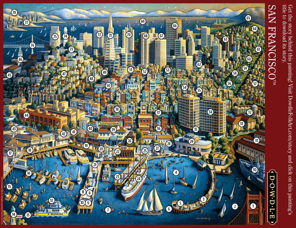 Buy San francisco (1000pcs) Puzzle | Jigsaw Jungle