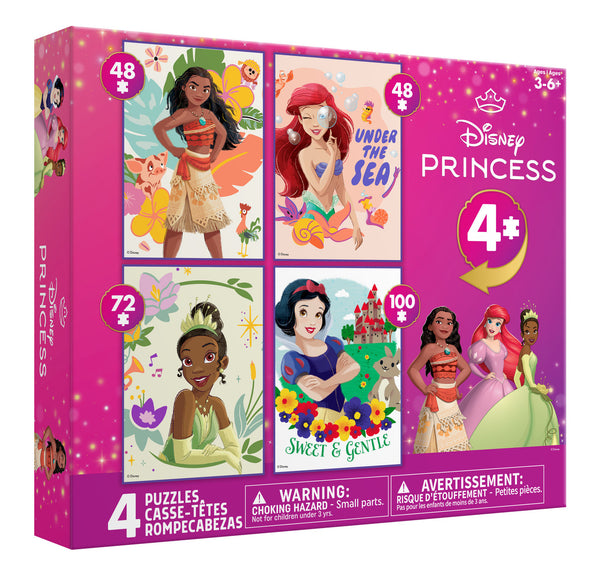 Buy Disney princess 4-in-1 multipack Puzzle | Jigsaw Jungle