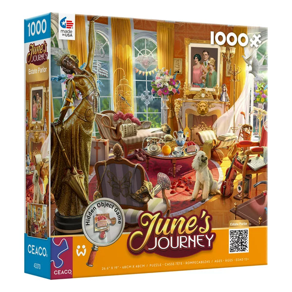Buy Seek & find: june's journey - estate parlour (1000pcs) Puzzle ...