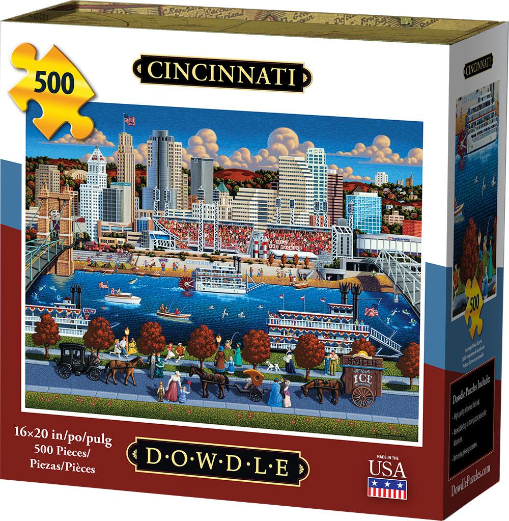 Buy Cincinnati (500pcs) Puzzle | Jigsaw Jungle