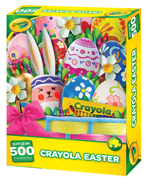 Buy Crayola's colorful easter (500pcs) Puzzle | Jigsaw Jungle