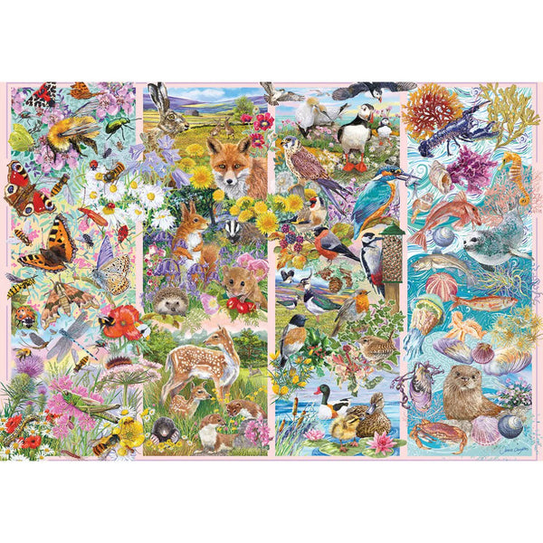Buy Curious creatures, janice daughters (500pcs) Puzzle | Jigsaw Jungle