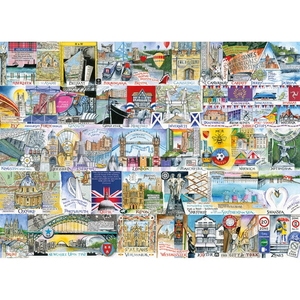 Buy Bright lights & big cities, val goldfinch (500 xl pcs) Puzzle ...