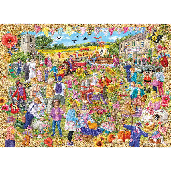 Buy Scarecrow festival, janice daughters (1000pcs) Puzzle | Jigsaw Jungle