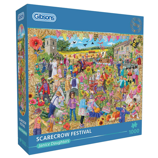 Buy Scarecrow festival, janice daughters (1000pcs) Puzzle | Jigsaw Jungle