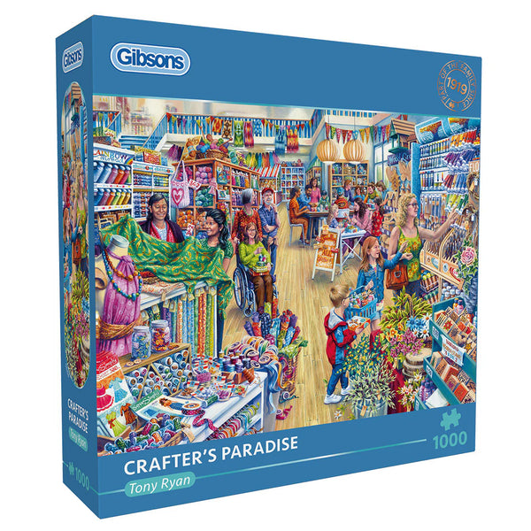 Buy Crafter's paradise, tony ryan (1000pcs) Puzzle | Jigsaw Jungle