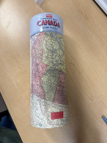 Buy Pfg vintage map of canada (usagé/used - puzzles for good) Puzzle ...