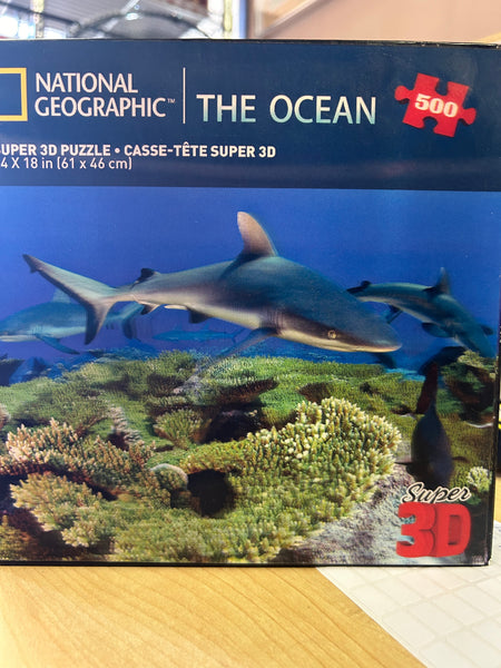 Buy Pfg 3d national geographic - the shark (usagé/used - puzzles for ...