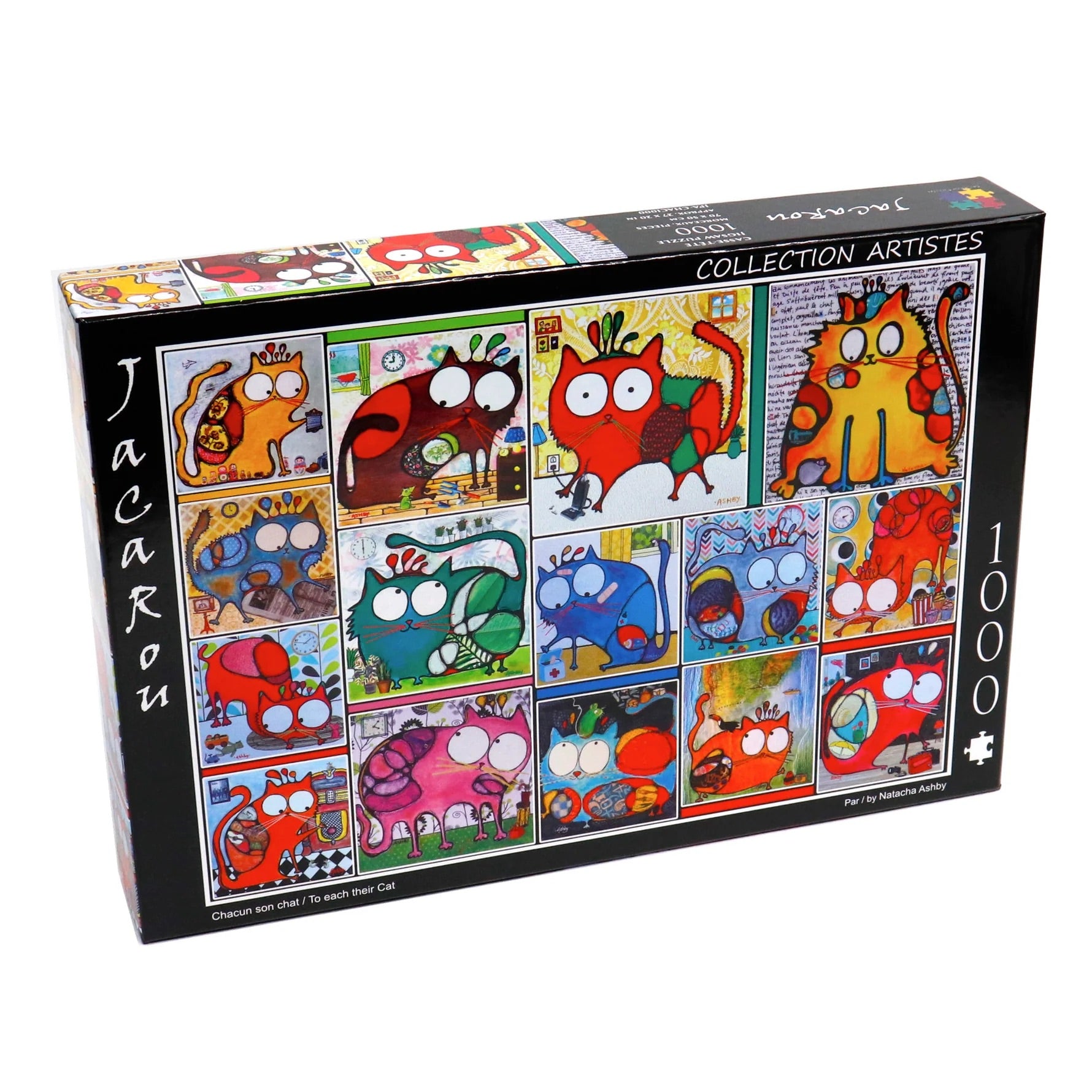 Buy Chacun son chat / to each their cat, natacha ashby Puzzle | Jigsaw ...