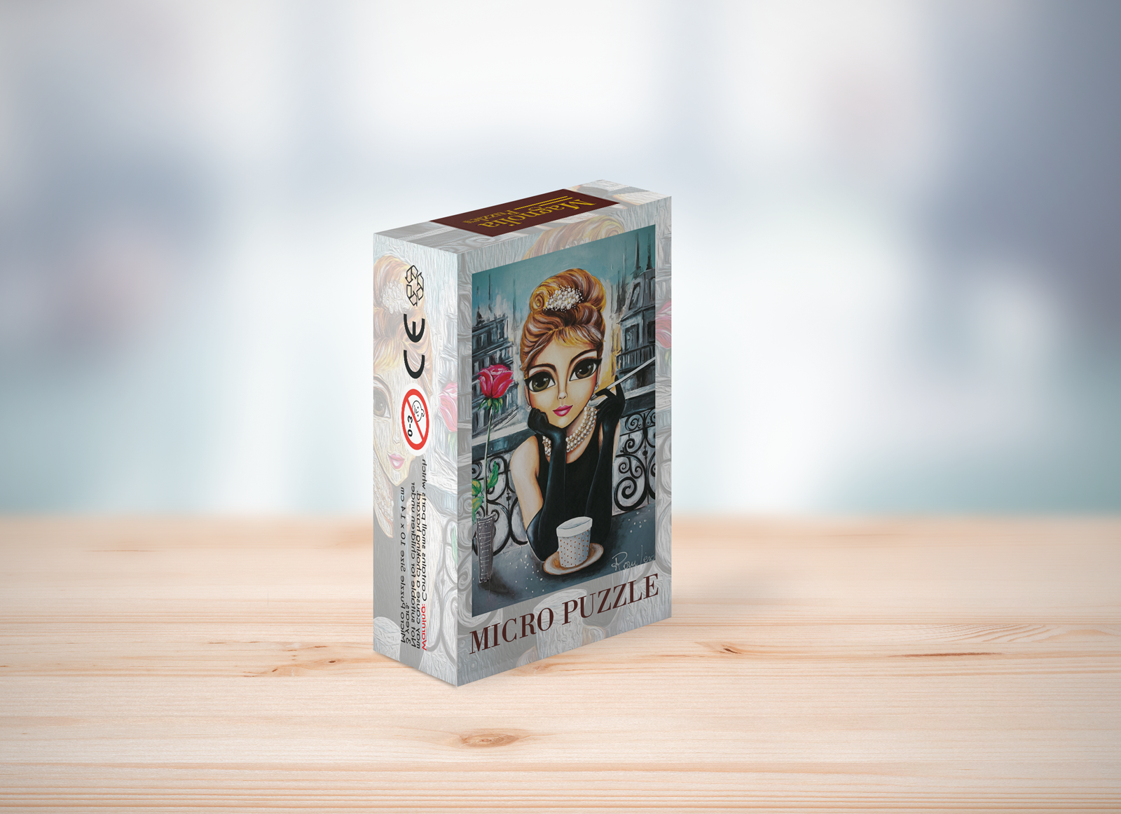 Buy Mini audrey – romi lerda special edition (99pcs) Puzzle | Jigsaw Jungle