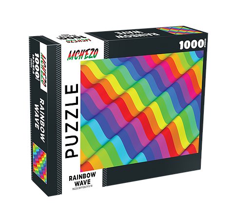 Buy Rainbow wave (1000pcs) Puzzle | Jigsaw Jungle