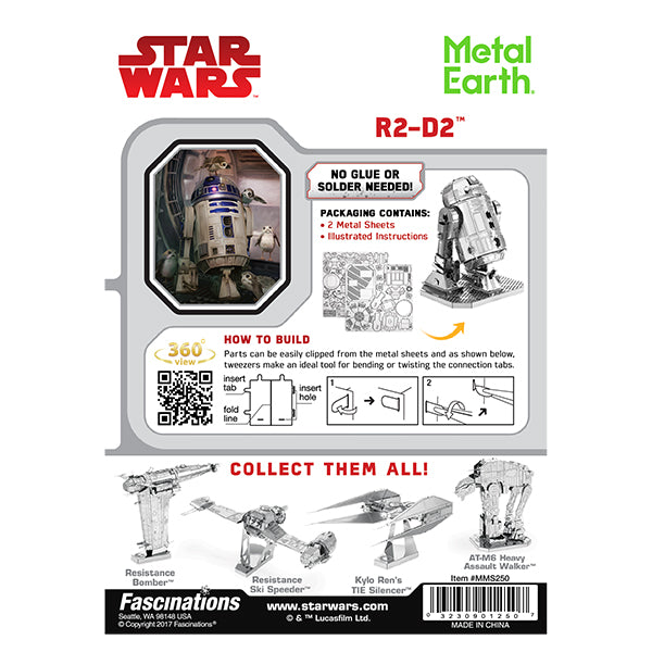 Acheter Metal earth® - star wars 3d - r2-d2 Casse-tête | Jungle de puzzle