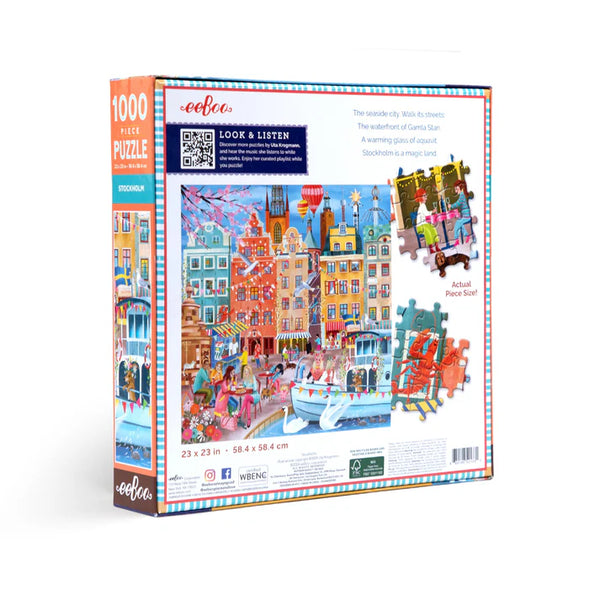 Buy Stockholm, sweden (1000pcs) Puzzle | Jigsaw Jungle