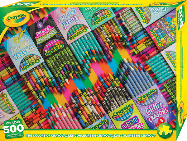Buy Dmg the colors of crayola (500pcs) (damaged box) Puzzle | Jigsaw Jungle